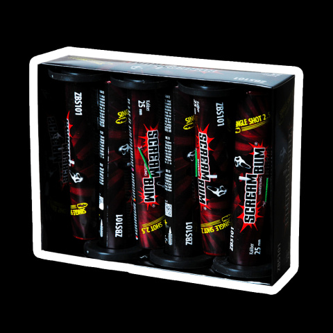 Scream Bum Single Shot 2.5 ZBS101 > UFO PIRO sklep z FAJERWERKAMI ...